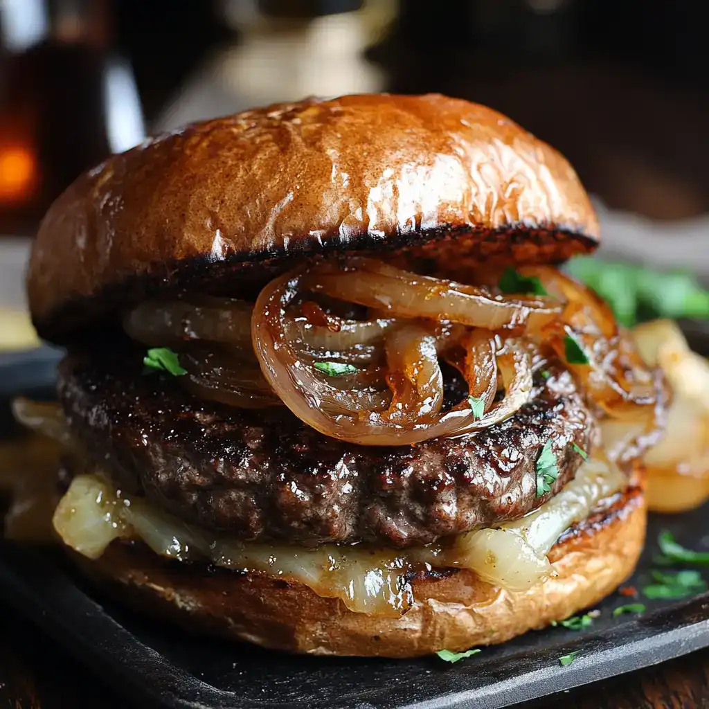 Ultimate Caramelized Onion Burgers - us.recettes01.fr
